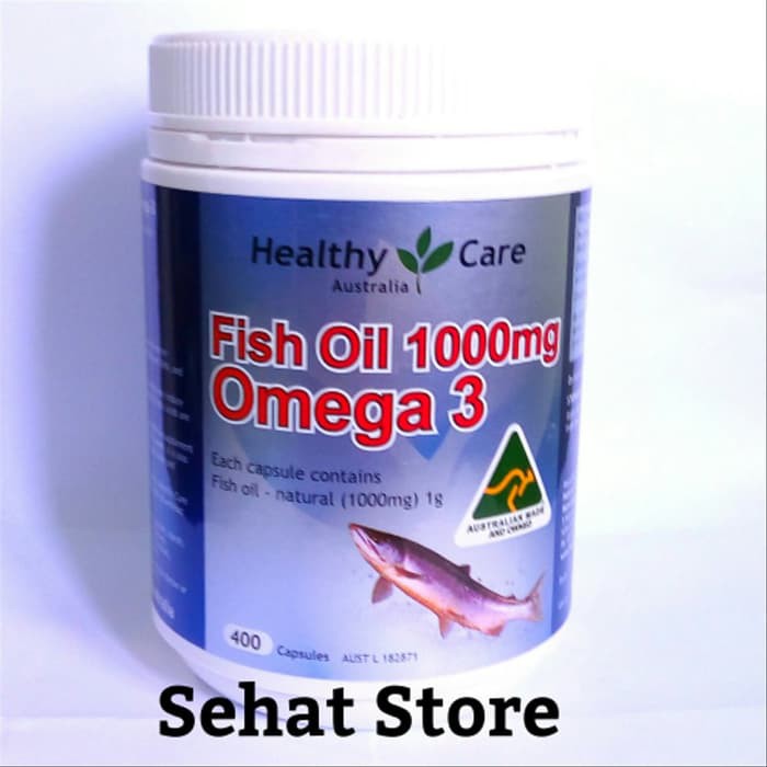 Jual Healthy Care Fish Oil 1000 mg Omega 3 Suplemen Minyak Ikan Austral ...