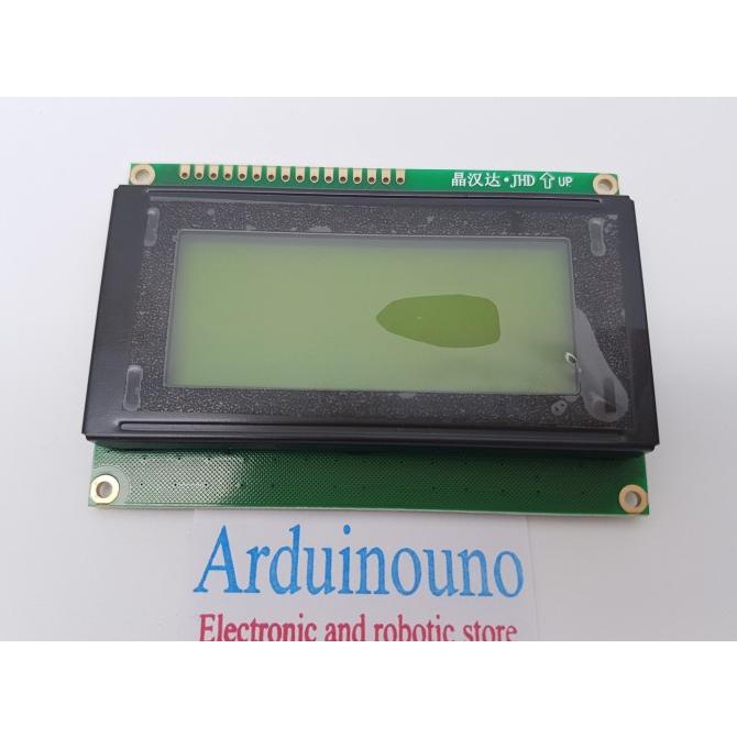 Jual ORIGINAL - JHD164 1604 LCD Display Module Yellow and Green ...
