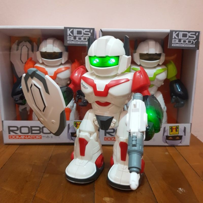 Jual Mainan Robot Dominator - Mainan Robot Bisa Berjalan Dan Suara ...