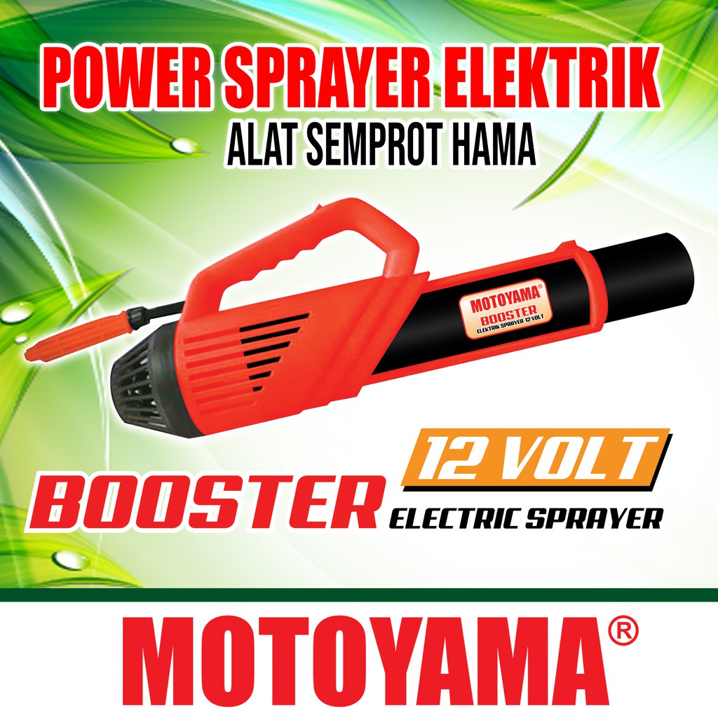 Jual Motoyama Booster untuk Power Sprayer Aki / Elektrik | Shopee Indonesia
