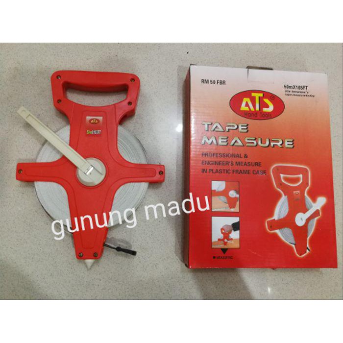 Jual Meteran Tancap 50 Meter Fiber Roll Panjang (Warna Sesuai Stok ...