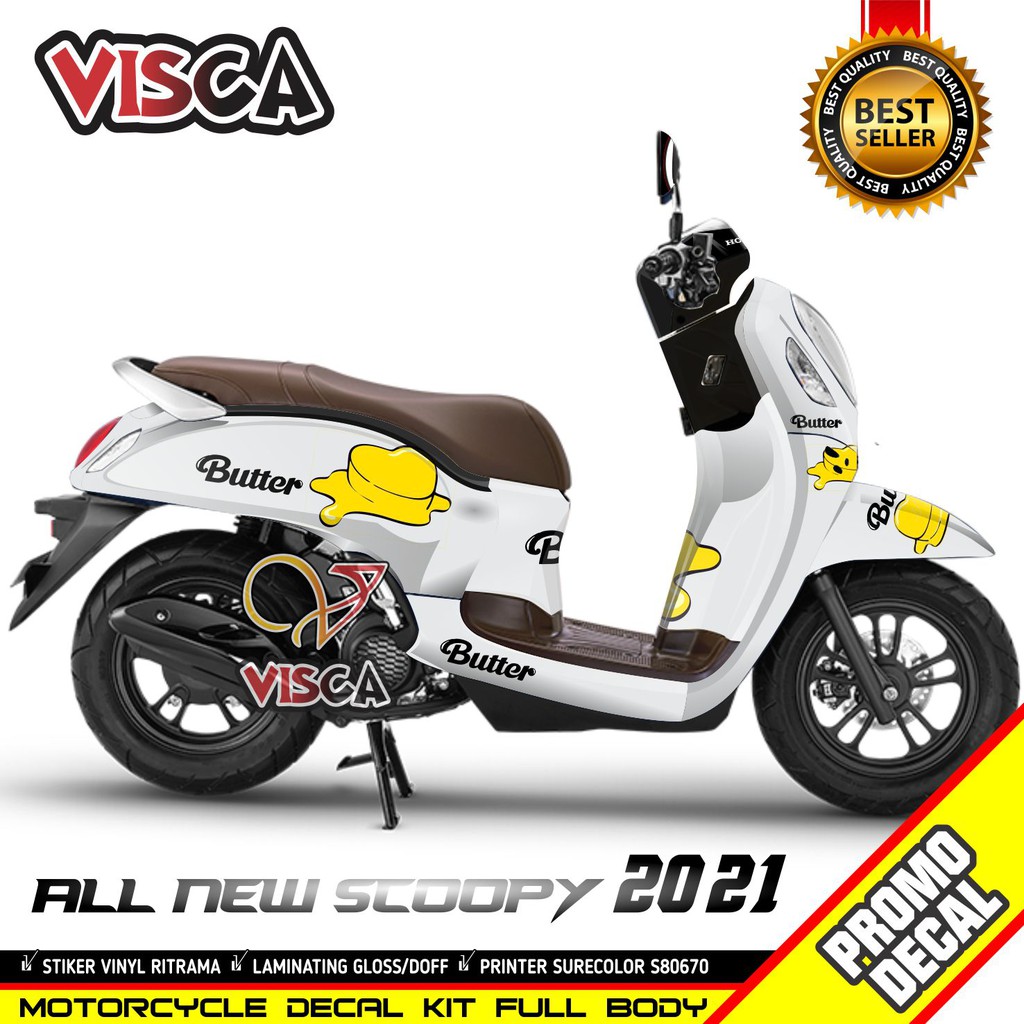 Jual Decal Scoopy Full Body Stiker Scoopy 2021 Stiker Scoopy 2021 Full ...