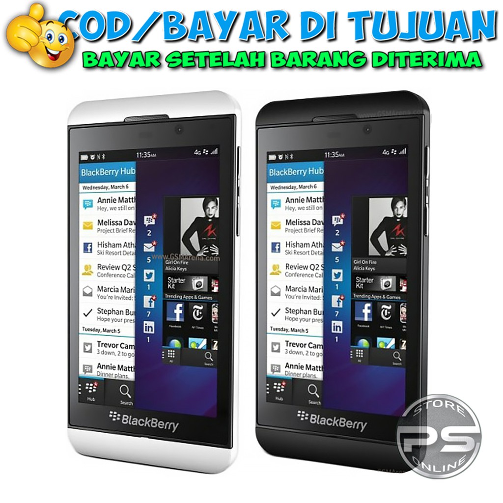 Jual HP Blackberry Z10 - BB Layar Sentuh - Bisa menjalankan aplikasi ...