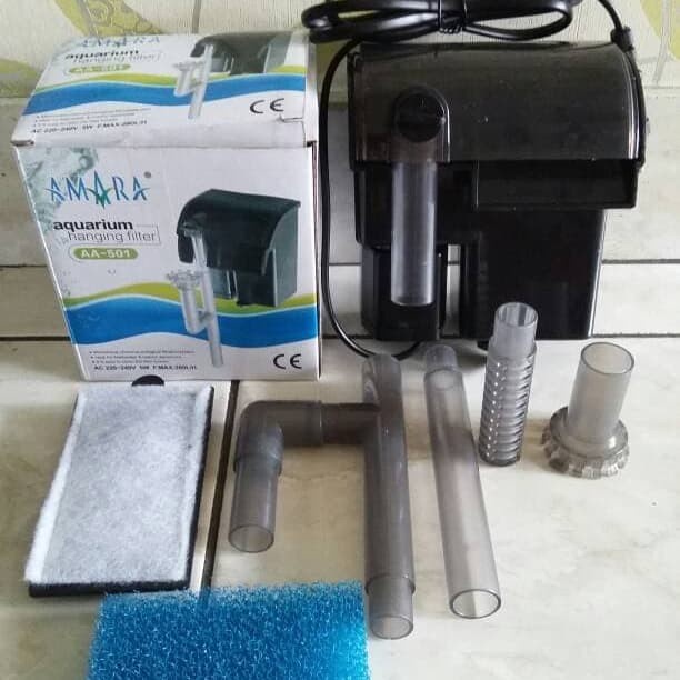 Jual filter gantung hanging aquarium aquascape ikan hias amara aa-501 ...