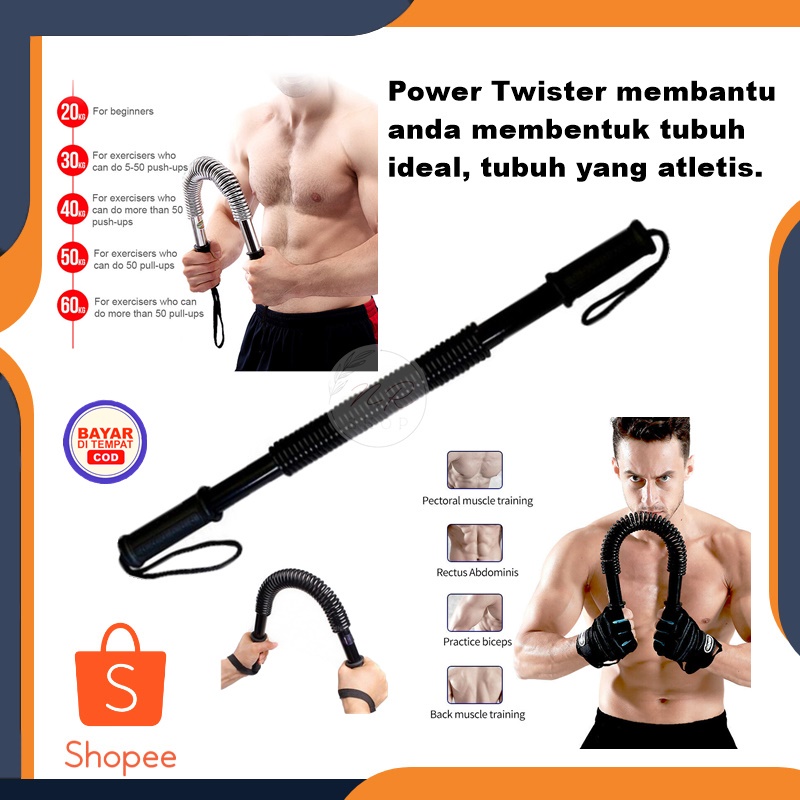 Jual Power Twister 30kg / Alat Pembentuk Otot 30 kg / Power Twister ...