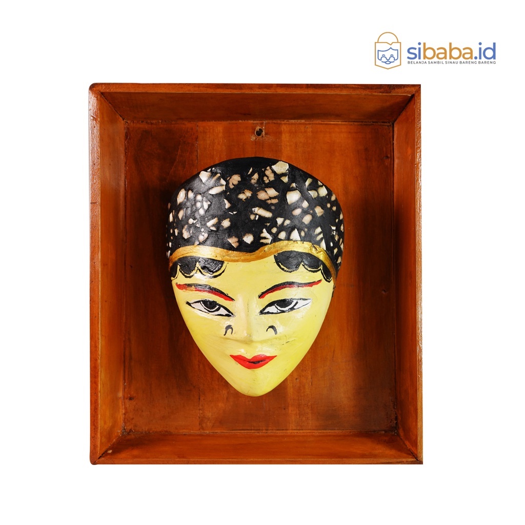 Jual Sibaba.id - Pajangan Dinding Frame Topeng Etnik Kayu 3D | Shopee ...