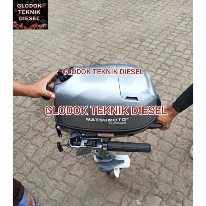 Jual Mesin Tempel Perahu 6 Hp / Outboard Motor Matsumoto Mob-906 J 4 Tak | Shopee Indonesia