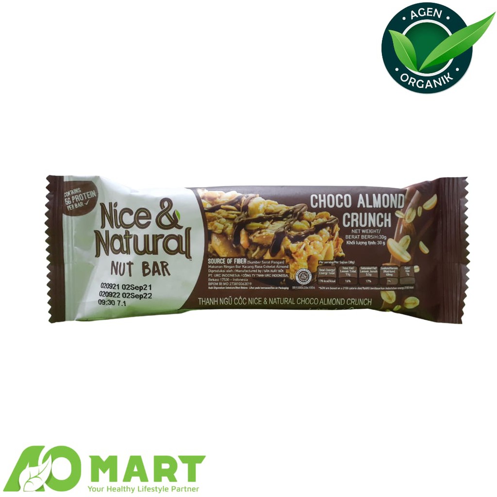 Jual Nice&Natural Nut Bar | Shopee Indonesia