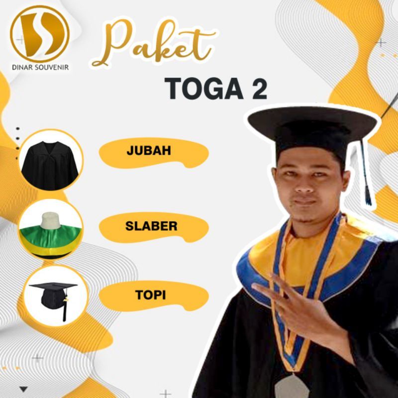 Jual BAJU TOGA WISUDA Set Lengkap Dengan Topi (UNP & UNJA S1) | Shopee ...