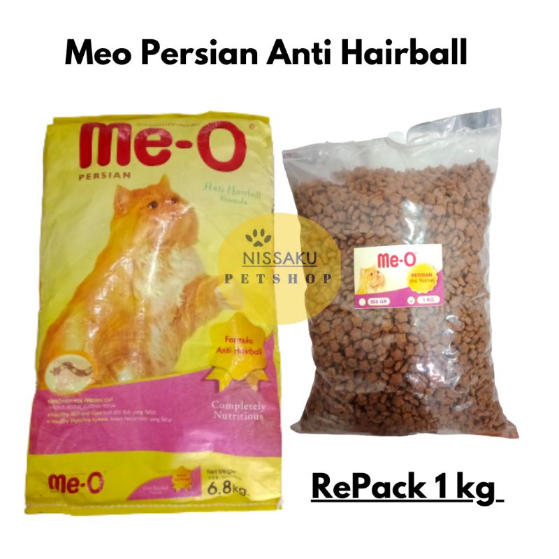 Jual MEO PERSIAN ANTI HAIRBALL REPACK 1kg | Shopee Indonesia