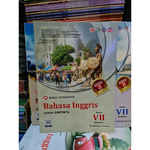 Jual Buku kurikulum merdeka belajar PR/LKS interaktif bahasa inggris kelas VII, 7 semester 1 ...