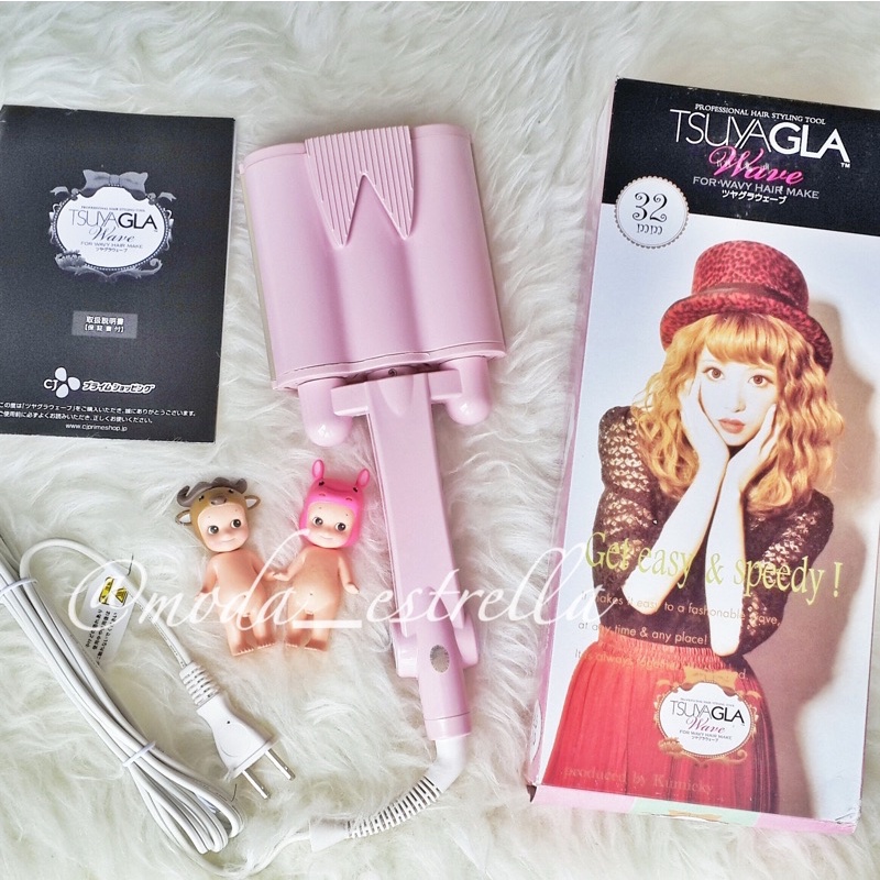 Jual CATOK TSUYAGLA WAVE ORIGINAL JAPAN MERMAID CURL / CATOK WAVE 3 BARREL / CATOK RAMBUT WAVY ...