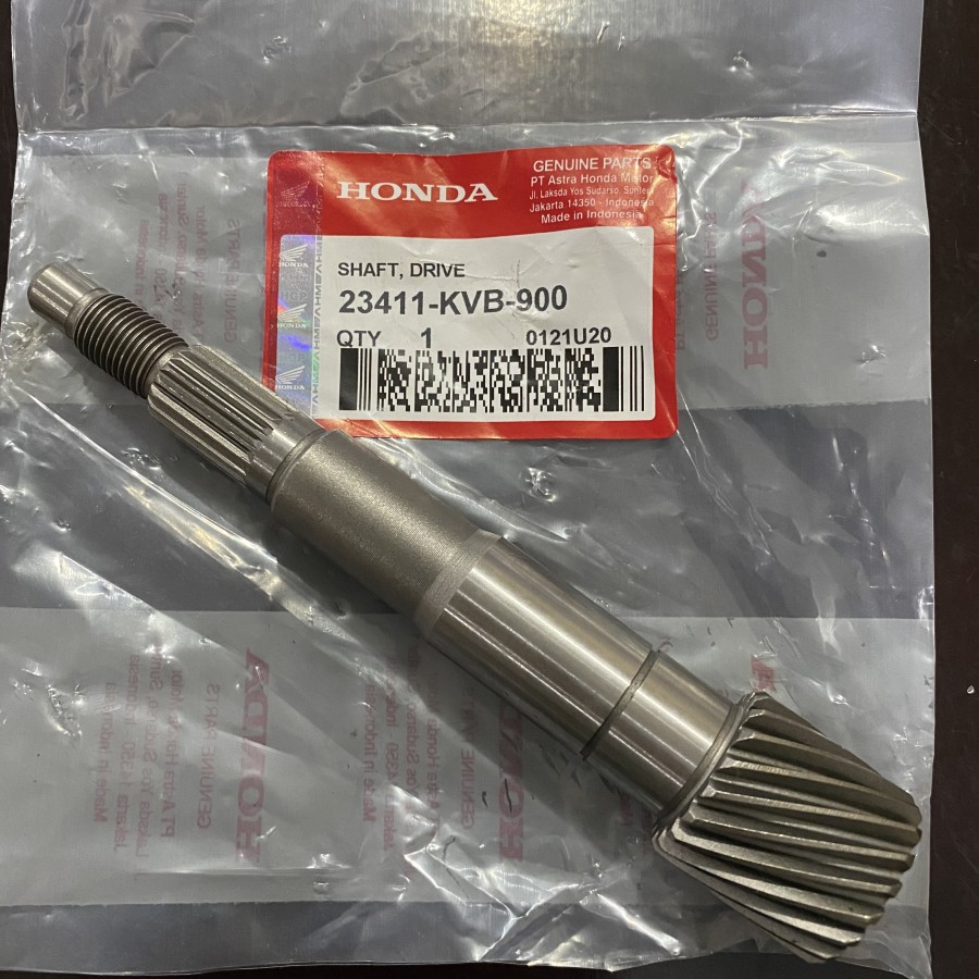 Jual KVB KVG AS PULLY BELAKANG SHAFT DRIVE MOTOR HONDA VARIO 110 CW CBS ...