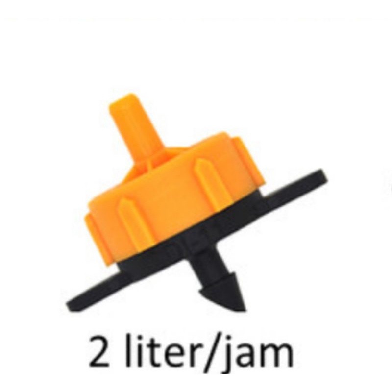 Jual DRIPPER EMITTER 2L/H DRIP IRIGASI TETES FERTIGASI SELANG PE ...