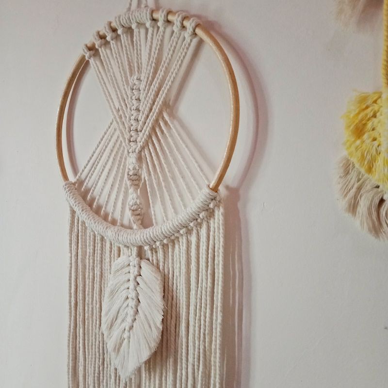 Jual Hiasan Dinding Macrame / Macrame Wall hanging / Boho Style Macrame ...