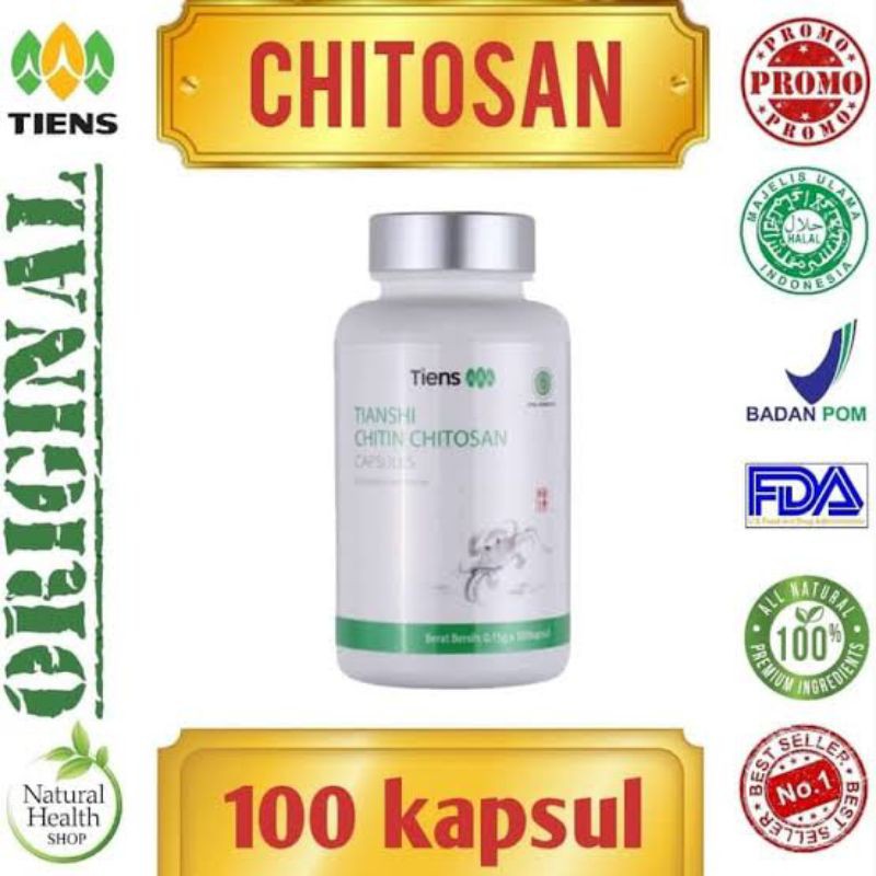 Jual tianshi chitin chitosan / obat pencernaan herbal | Shopee Indonesia