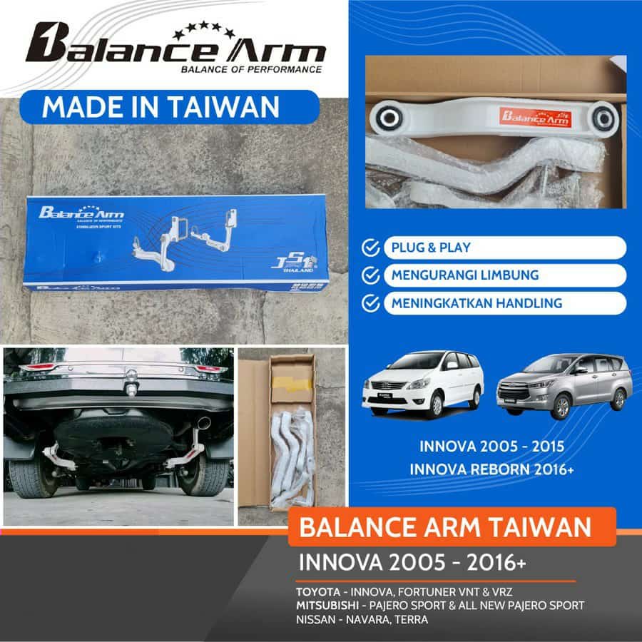 Jual Balance Arm JS1 Taiwan Innova 2005-2015 - Innova Reborn 2022 ...