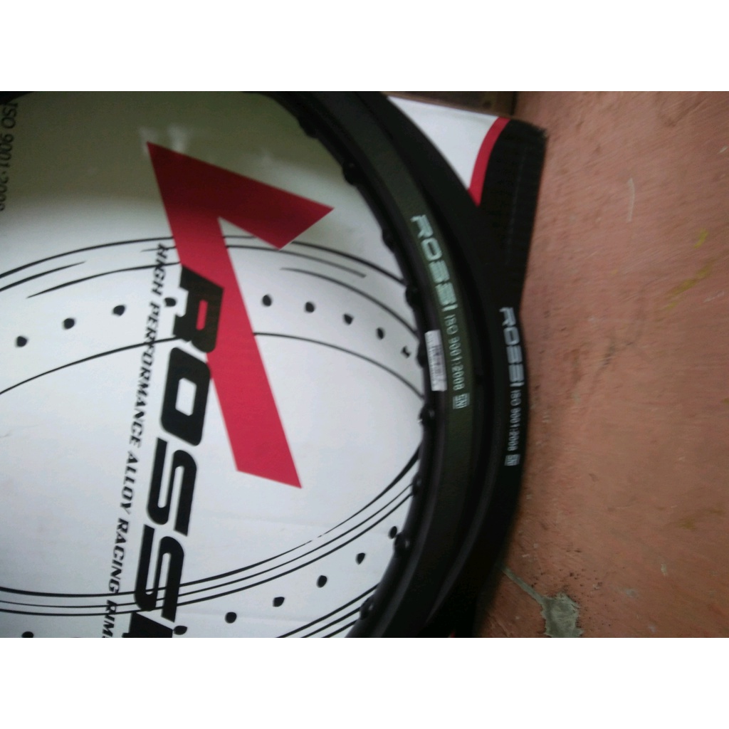 Jual velg alumunium hitam v-rossi rim 18 all type | Shopee Indonesia