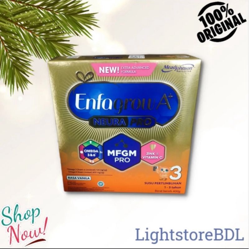 Jual Enfagrow A+ 3 Susu Formula 1-3 Tahun 400 gr | Shopee Indonesia