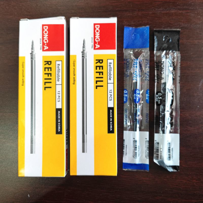 Jual Refill /Pulpen/Pen/ Gel Pen / My Gel Pen Dong a - Hitam dan Biru ...
