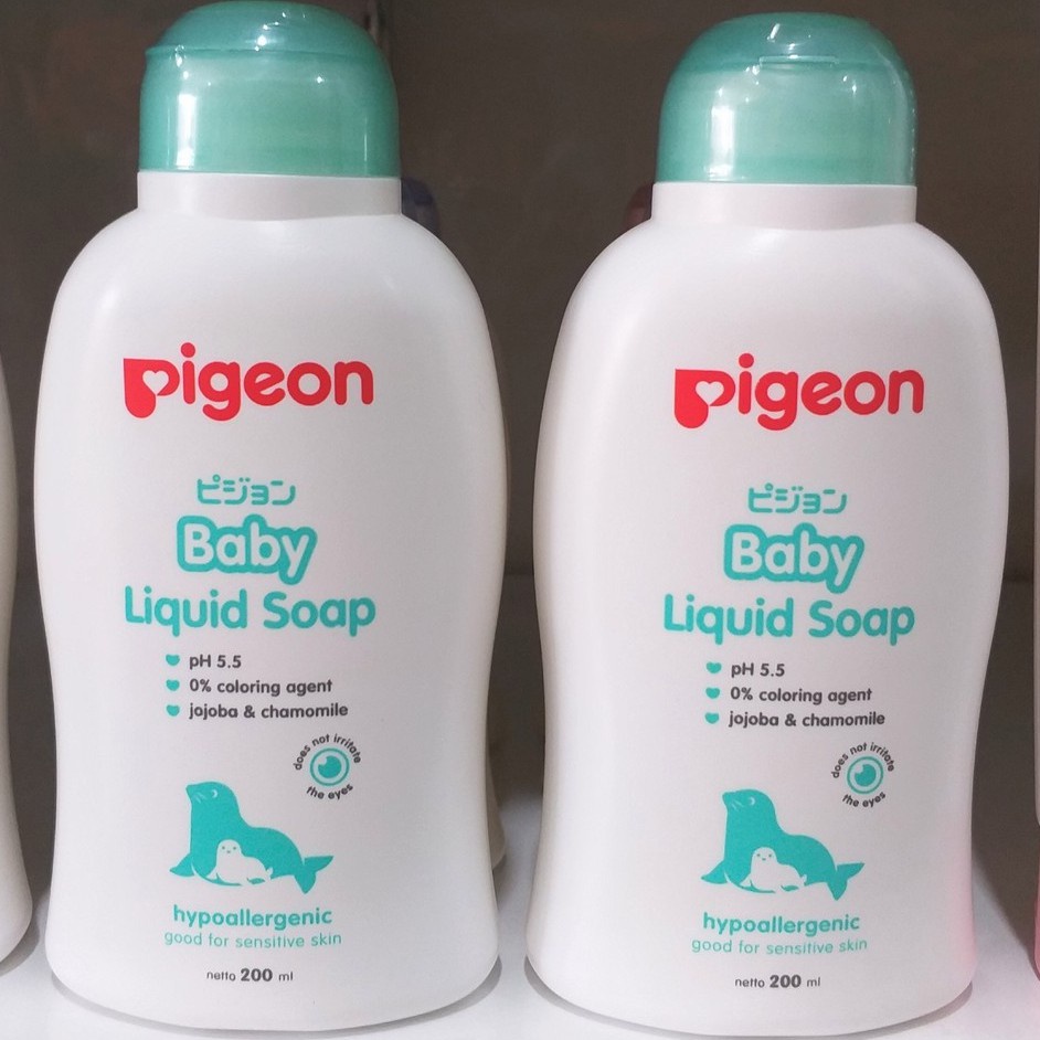 Jual Pigeon Baby Liquid Soap Hypoallergenic 200 ml / Sabun Cair Bayi ...