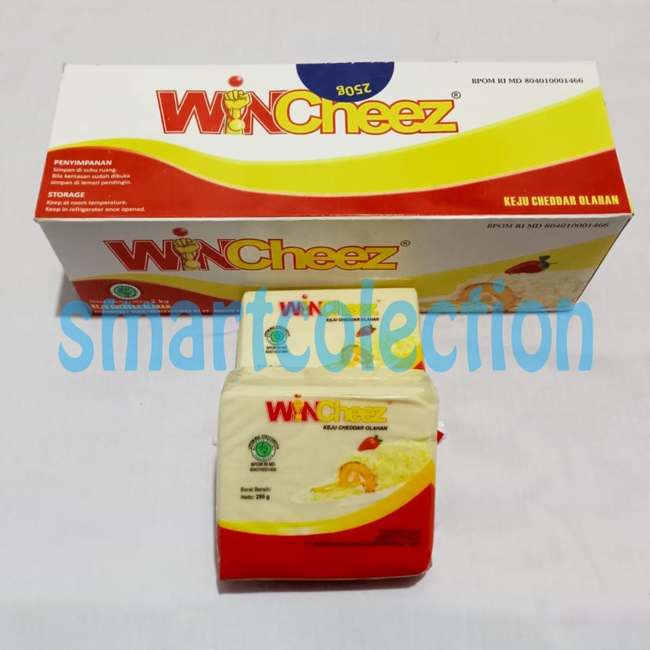 Jual TERBAIK !!! Keju WIN Cheez Berat Bersih 250 gram | Shopee Indonesia