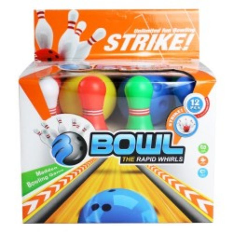 Jual Mainan Bowling Anak / Bowl The Rapid Whirls | Shopee Indonesia