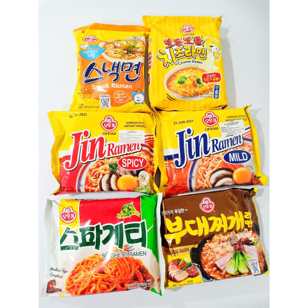 Jual OTTOGI MIE /Budae jigae Ramen/Cheese Ramen/Ottogi Snack Ramen ...