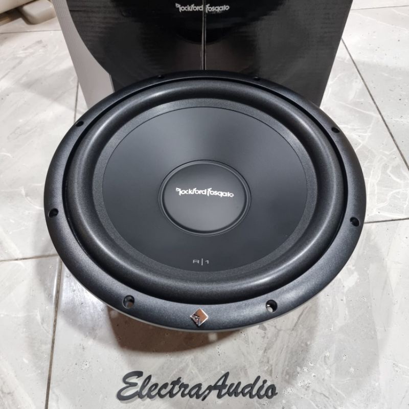 Jual subwoofer Rockford Fosgate Subwoofer RF R1S4-12 single 12 inch ...