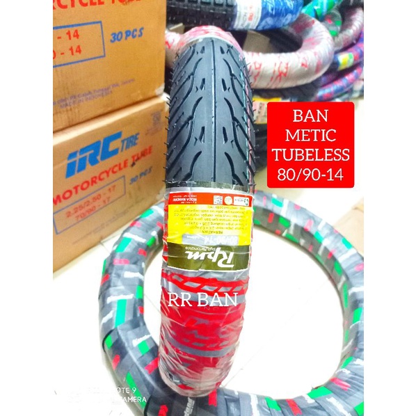 Jual 1pcs ban motor matic tubeless 80/90-14 ban metic tubles ban tubles ...