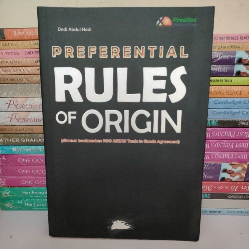 Jual Buku Super Murah - Buku Preferential Rules Of Origin | Shopee Indonesia