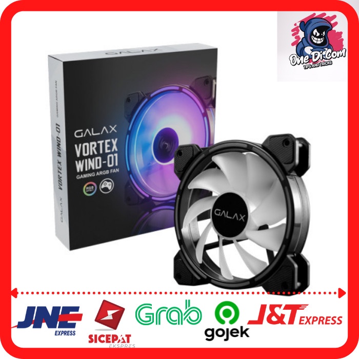 Jual GALAX VORTEX WIND-01 ARGB SINGLE PACK 120MM CASE FAN CASING | Shopee Indonesia