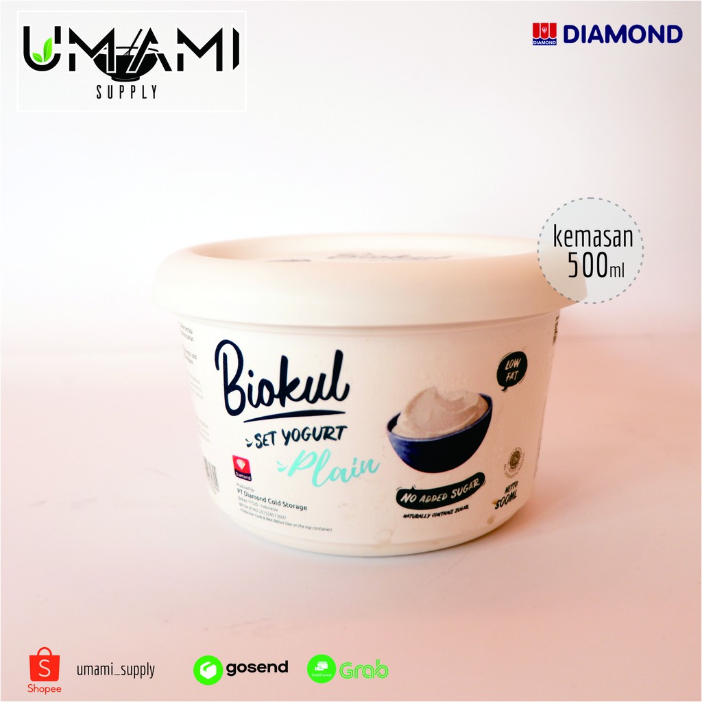 Jual Diamond - Biokul Yogurt Set - 500ml | Shopee Indonesia