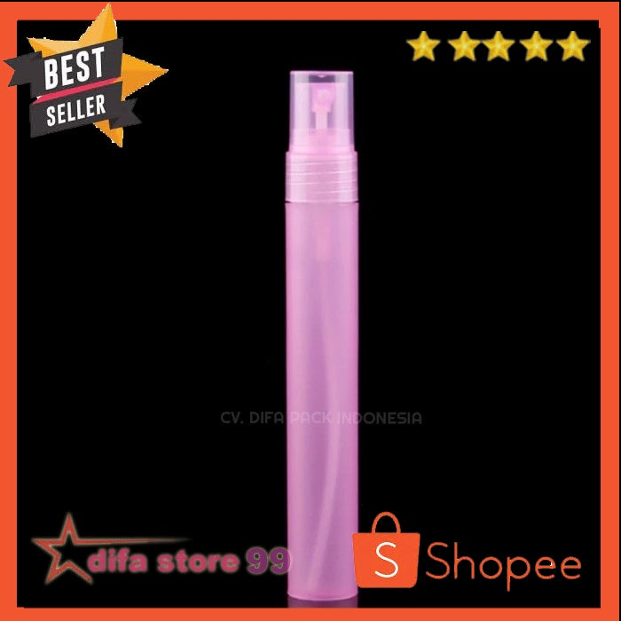 Jual Botol 10ml spray pen pink ( Paket isi 10 pcs ) | Shopee Indonesia