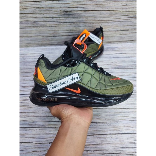 Jual Sepatu Air Max 720 Green Cargo Khaki Orange | Shopee Indonesia