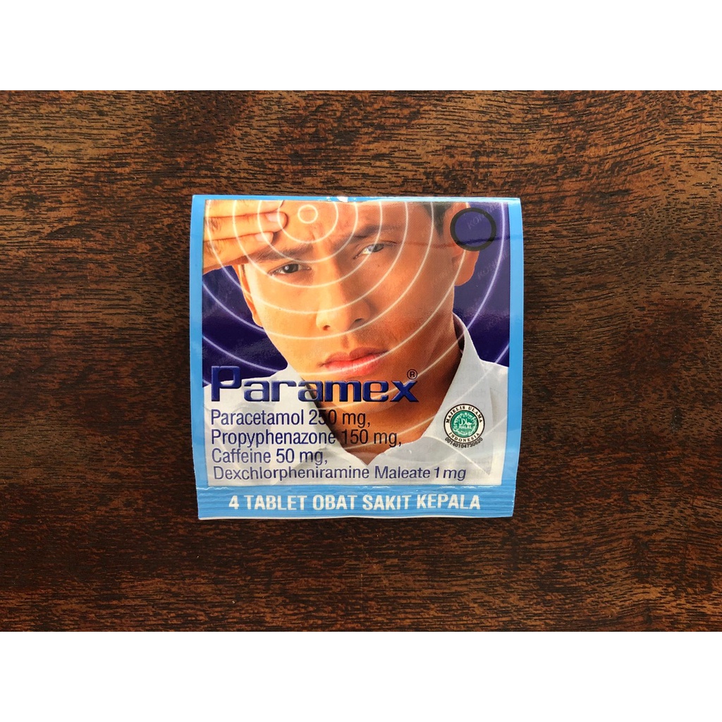 Jual Paramex Strip Isi 4 Tablet | Shopee Indonesia
