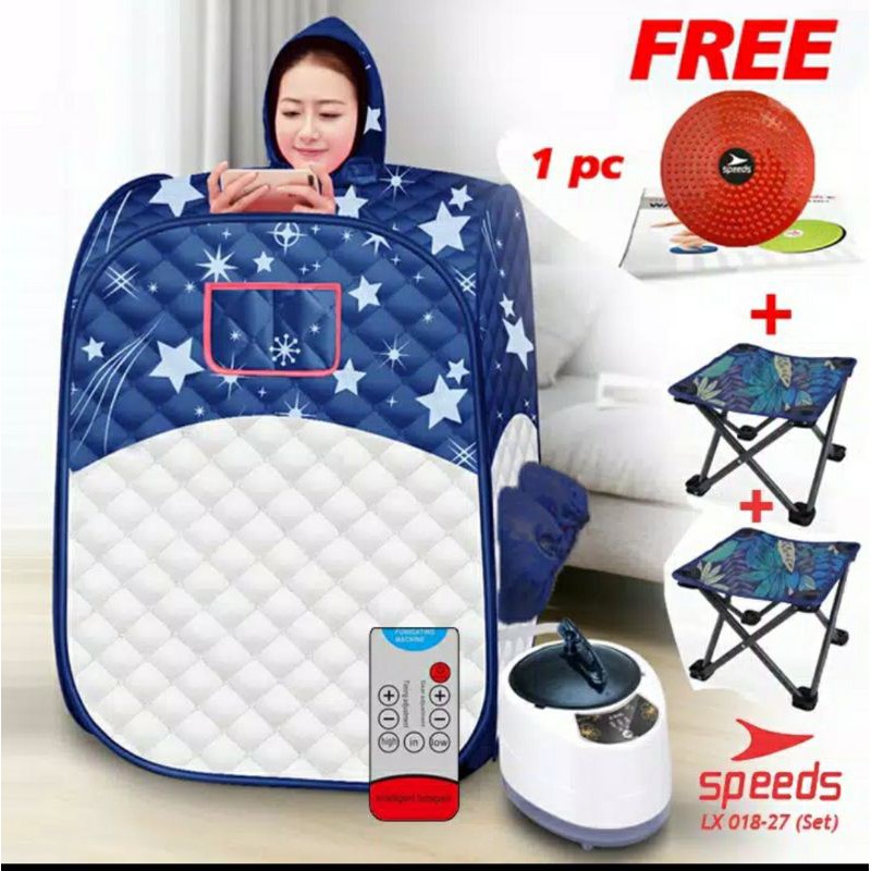 Jual Sauna Spa SPEEDS 2L Steam Alat Pelangsing Tubuh Sauna Room /Alat ...