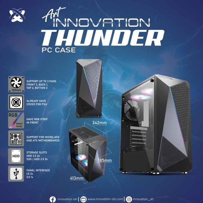 Jual CASING INNOVATION THUNDER | Shopee Indonesia