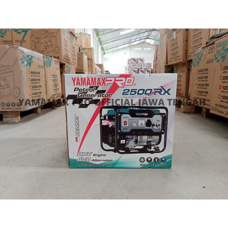 Jual GENSET / GENERATOR 2500RX AVR 1000W TOSCA YAMAMAX PRO | Shopee Indonesia