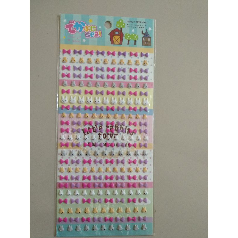 Jual Stiker timbul PITA RABBIT 10x22cm | Shopee Indonesia