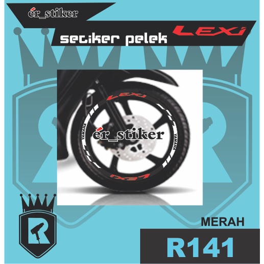 Jual stiker pelk lexi lis velg lexi | Shopee Indonesia