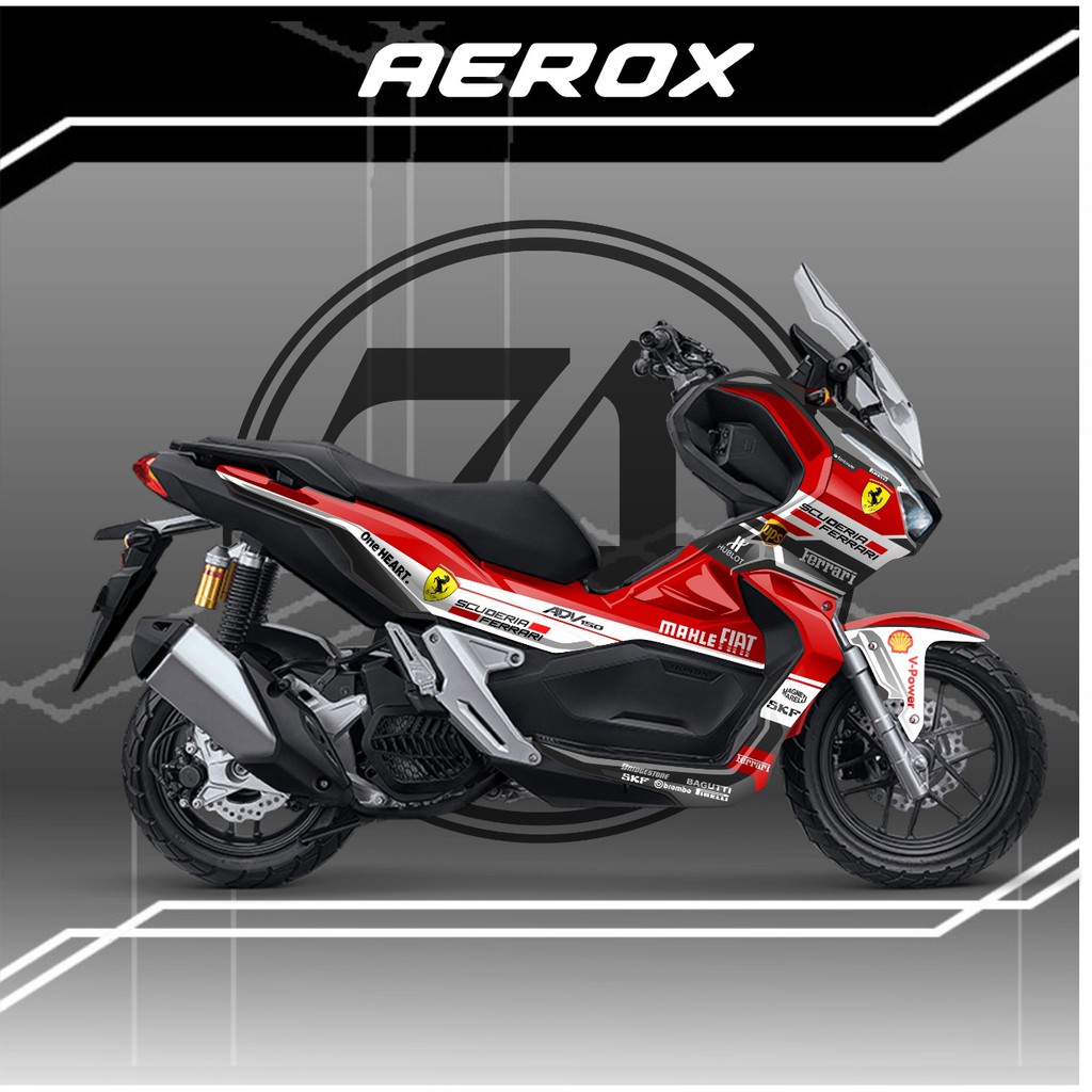 Jual Decal Sticker , Stiker Decal Full Body Honda ADV 150 kode 01 ...