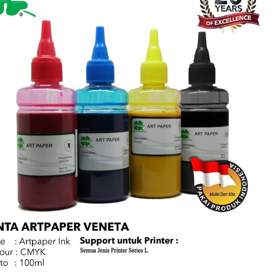 Jual TINTA ART PAPER VENETA - 100 ML | Shopee Indonesia