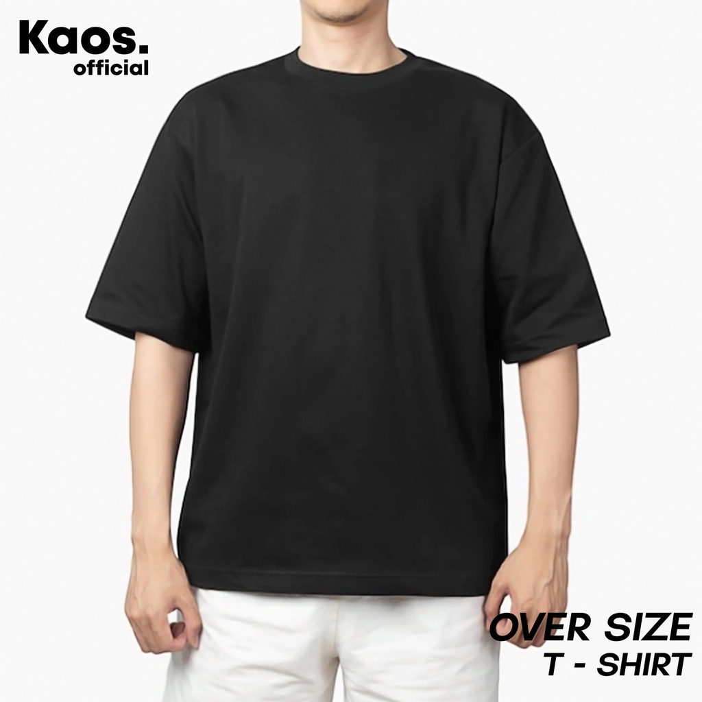 Jual KAOS OVERSIZE POLOS COTTON COMBED 24S PREMIUM UNISEX | Shopee Indonesia