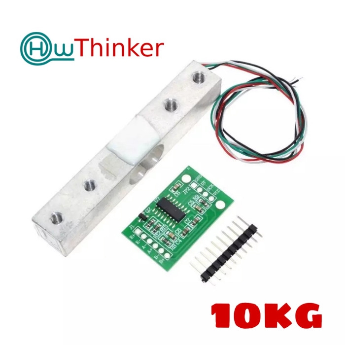 Jual Sensor Berat Weight Load Cell 10 kg Loadcell 10kg HX711 for Arduino | Shopee Indonesia