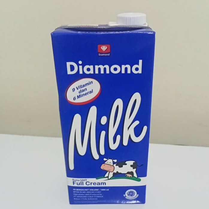 Jual Diamond Susu UHT Full Cream 1 Liter | Shopee Indonesia