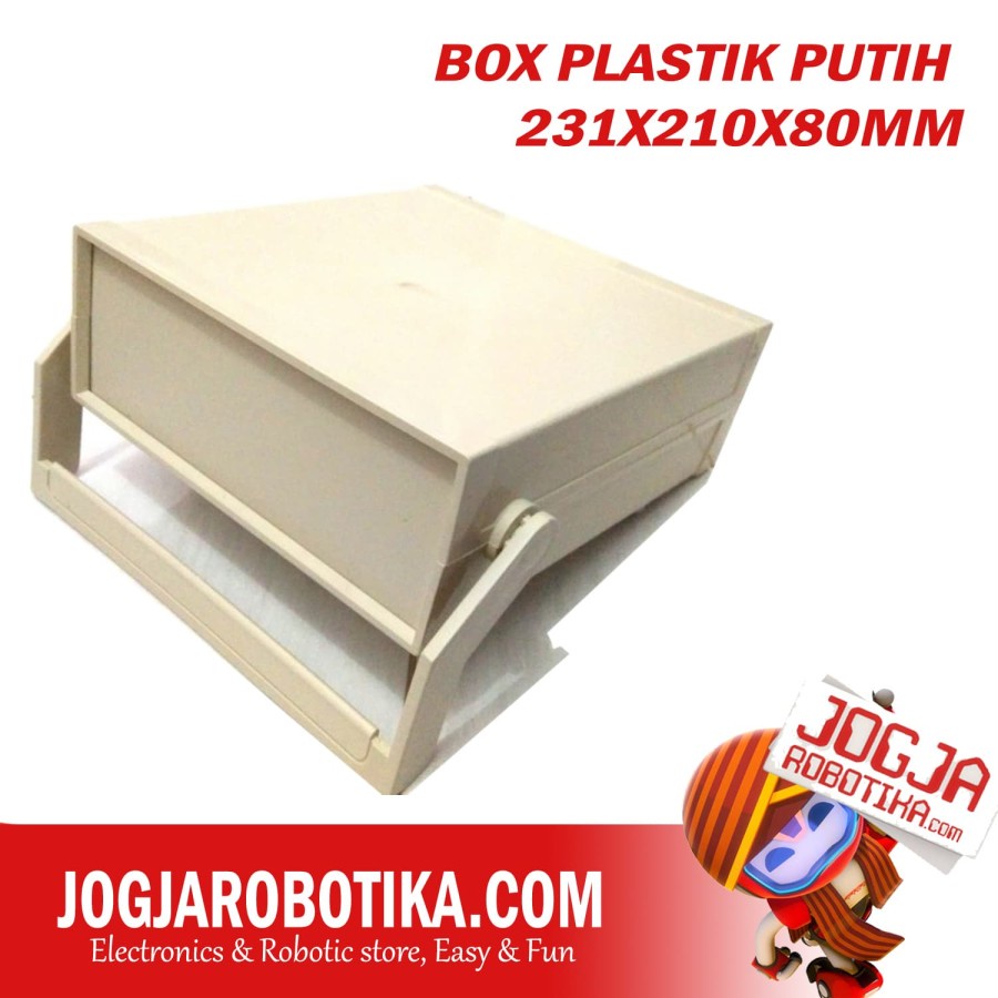 Jual BOX PLASTIK PUTIH 231X210X80MM | Shopee Indonesia