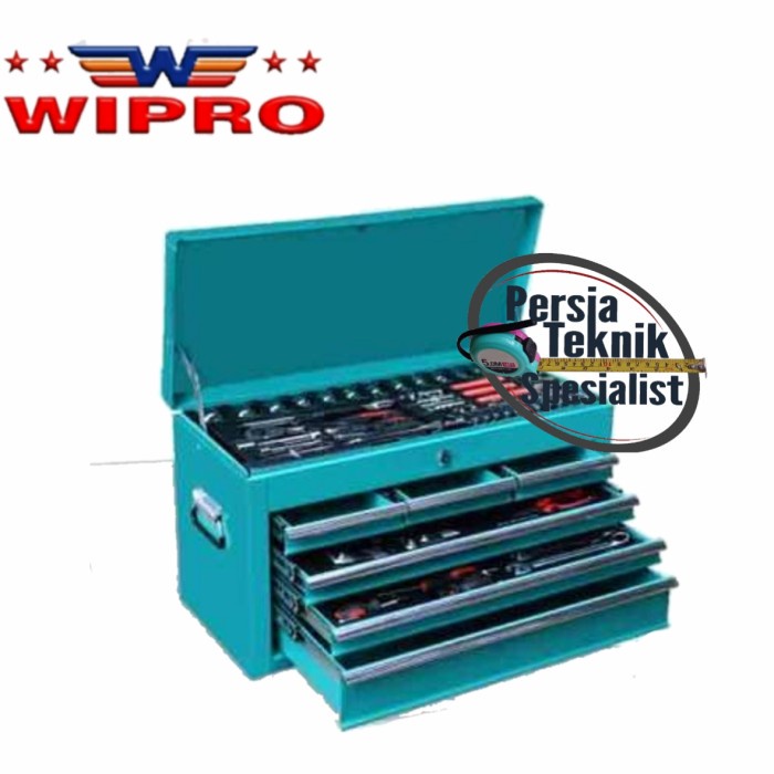 Jual TST | WIPRO ( TOOL KIT SET 117 PCS) Metric 12 PT | Shopee Indonesia