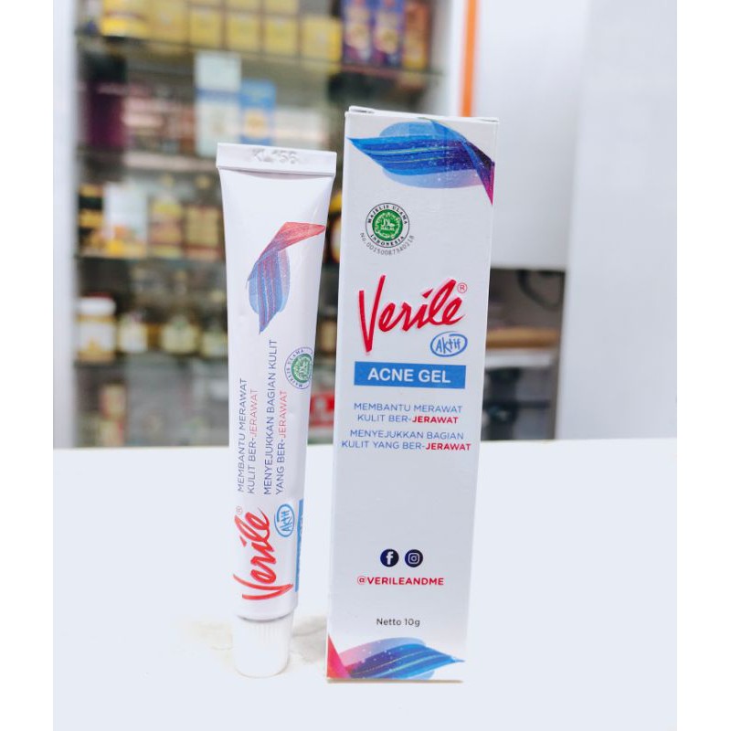 Jual VERILE ACNE GEL 10 G | Shopee Indonesia