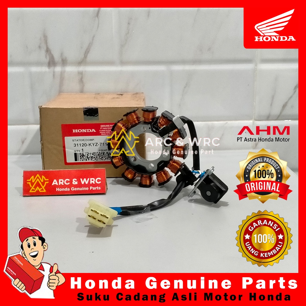 Jual Spull / Spul Stator Comp Honda Supra X 125 Helm In FI // 31120KYZ711 | Shopee Indonesia
